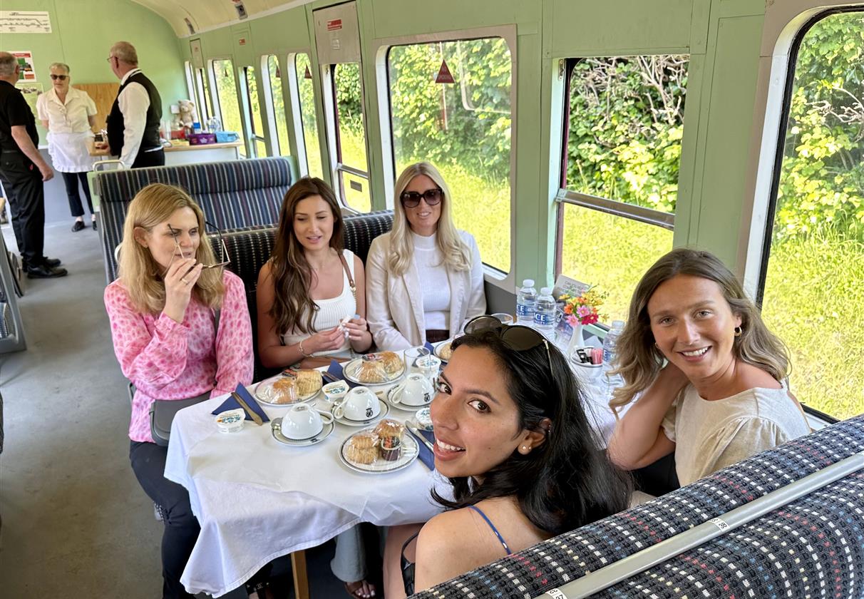 Chiltern Hills Steam Train Experience with Sparkling Cream Tea